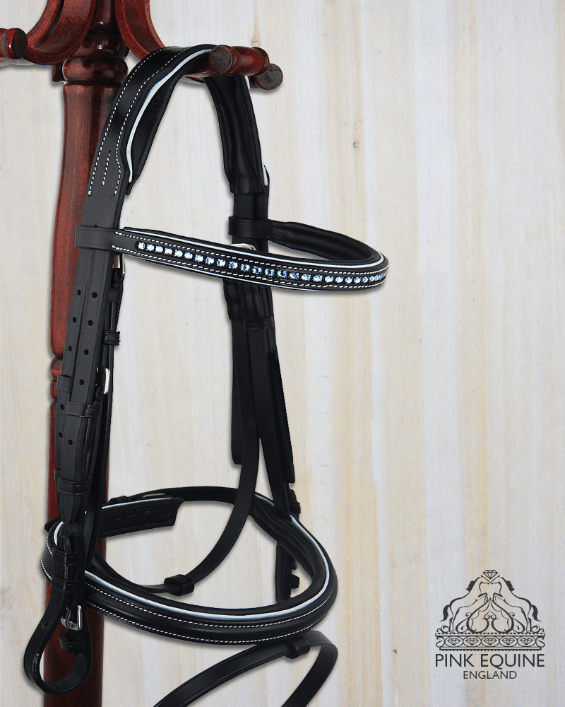 Why is the Pink Equine Sport Custom Crystal Bridle unique?