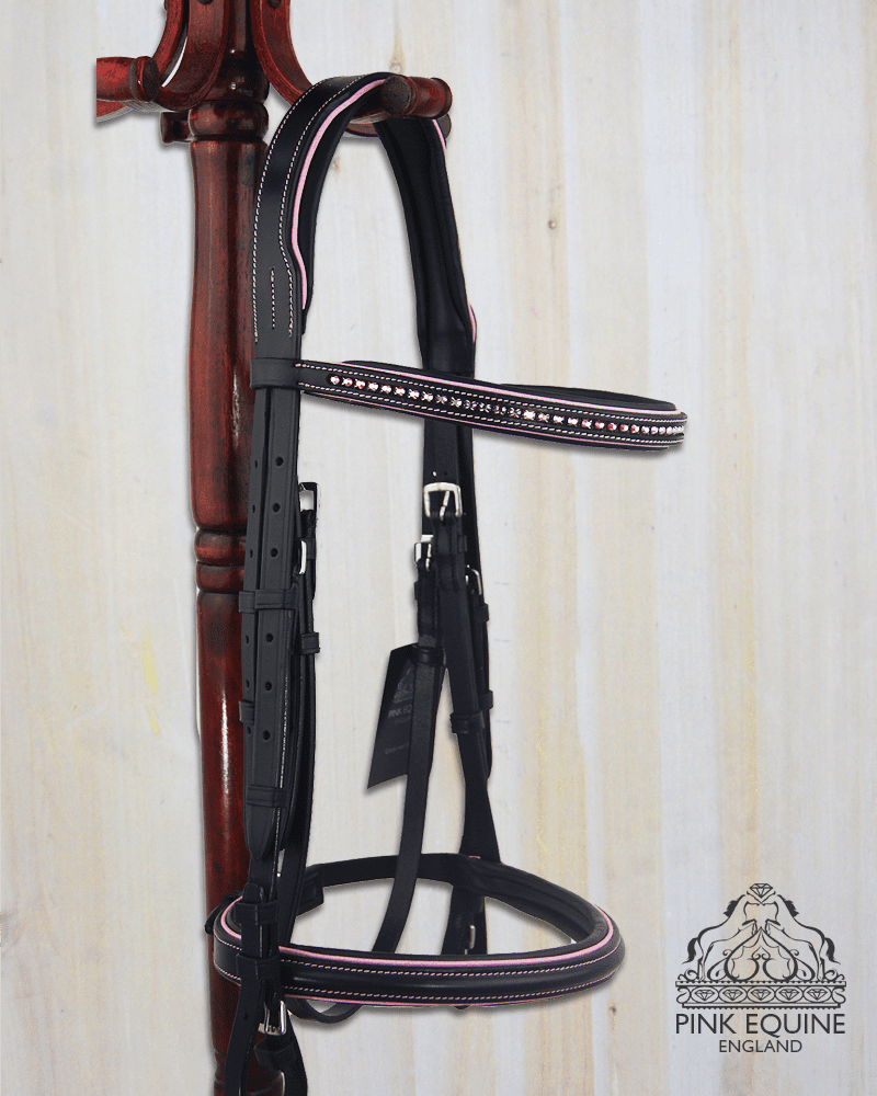 Pink Equine Custom Horse Bridles and tack