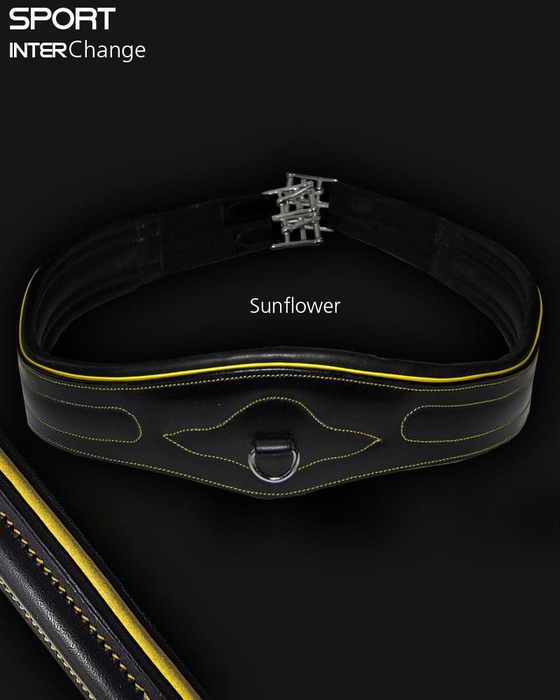 Leather Ergonomic Girth | Pink Equine