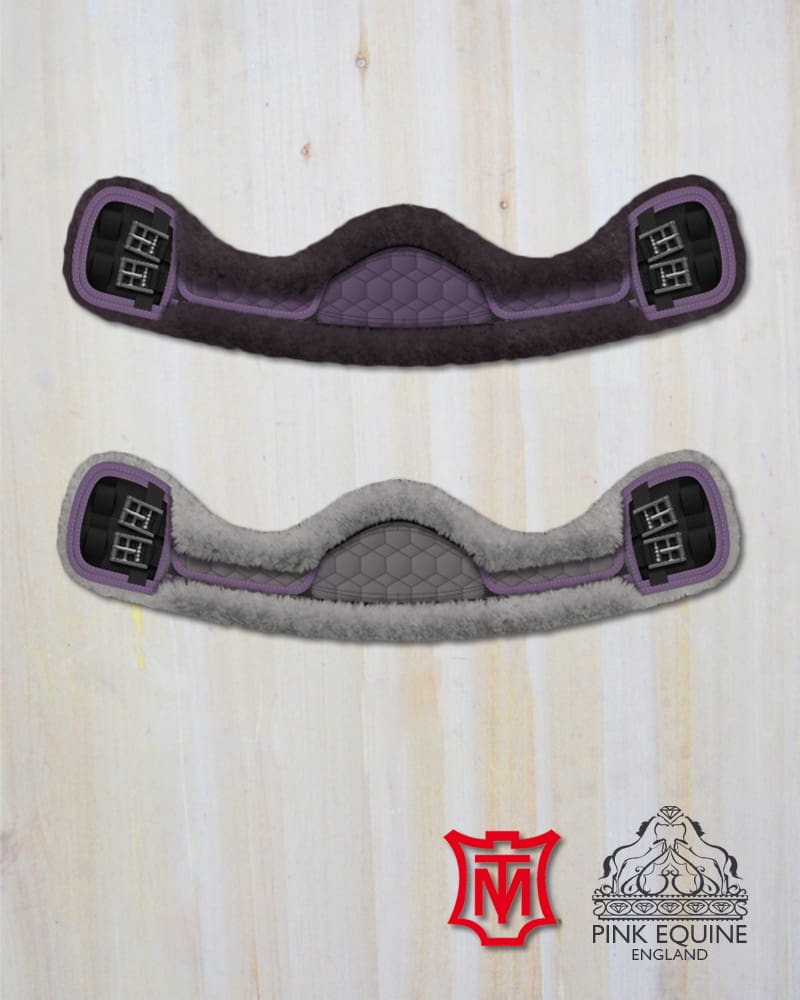 Mattes Custom Short Crescent Shaped Dressage Girth