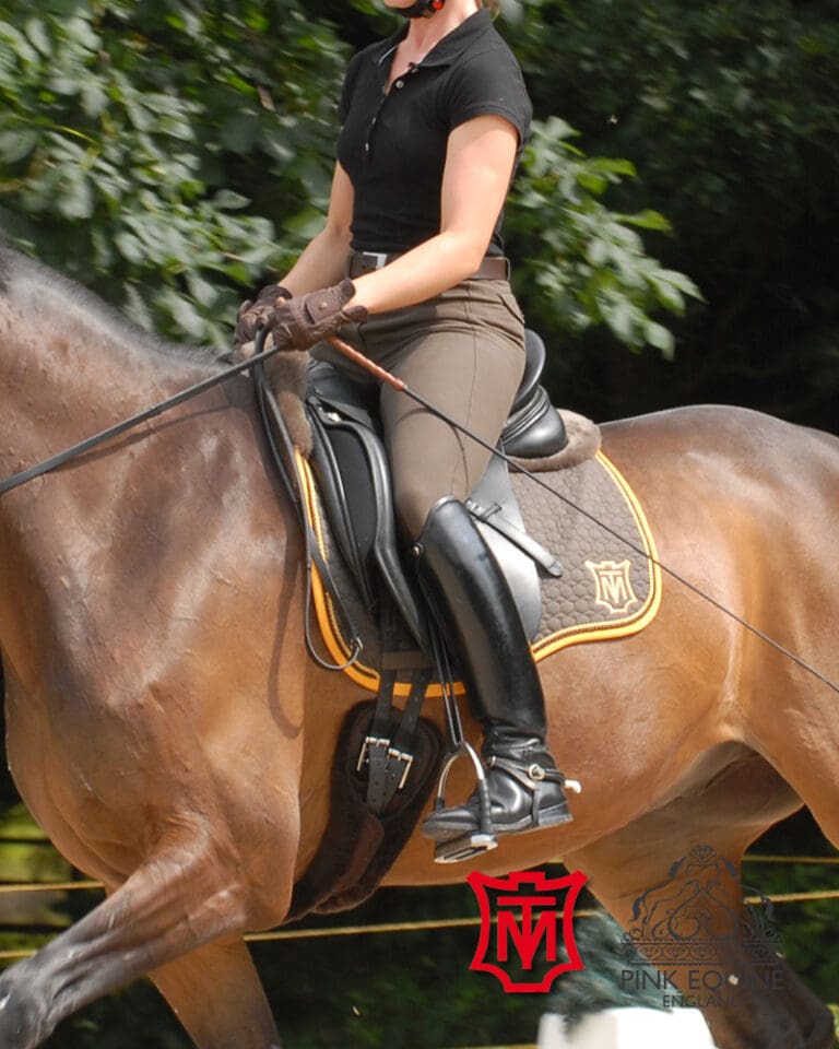 Mattes Custom Short Crescent Shaped Dressage Girth