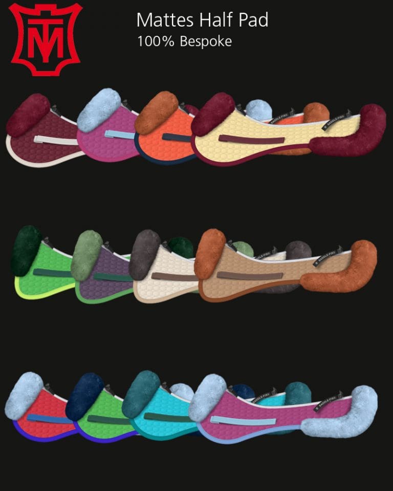 Mattes English Saddle Pads | Pink Equine