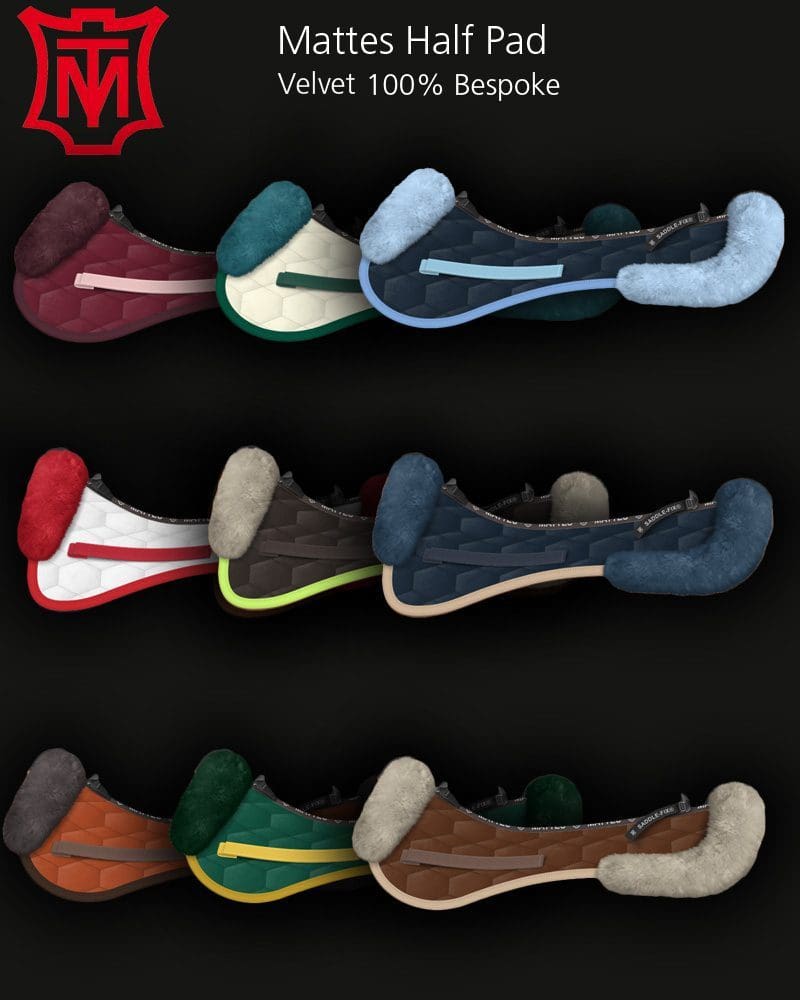 Mattes half pad with shims | Pink Equine