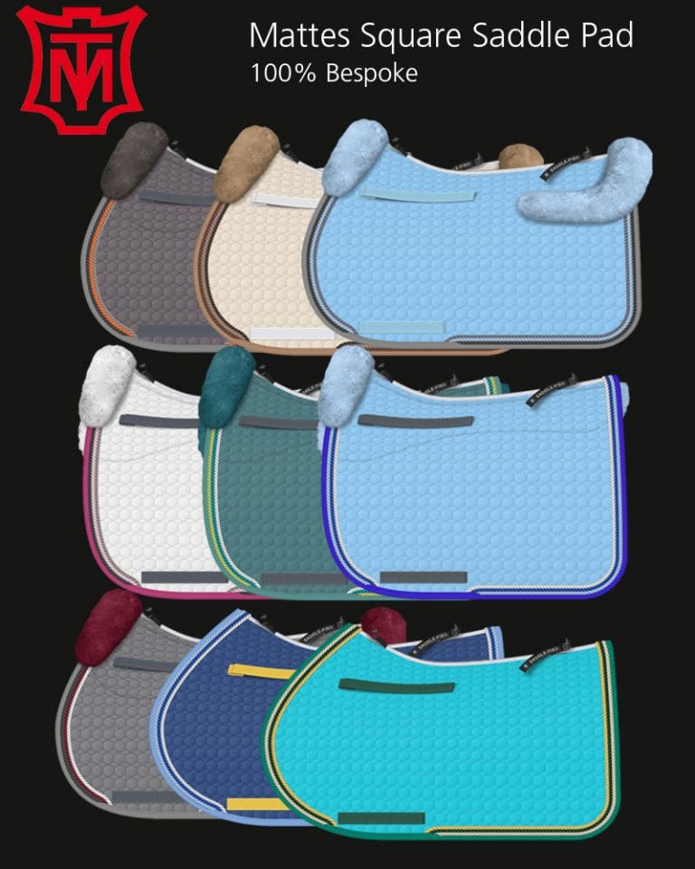 Mattes English Saddle Pads | Pink Equine