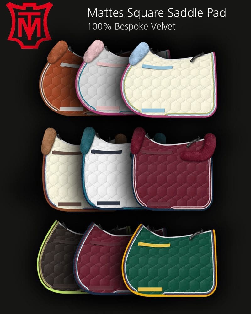 Mattes Square saddle pad | Pink Equine