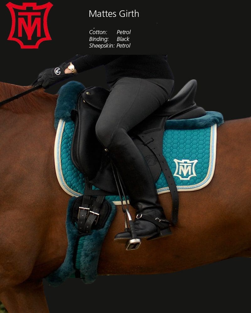 Mattes Asymmetric Girth to fit dressage and monoflap saddles