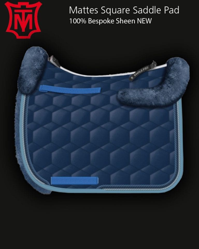 Mattes Square Dressage Saddle Pads - Unrivaled comfort!