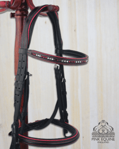 Pink Equine Custom Horse Bridles and tack