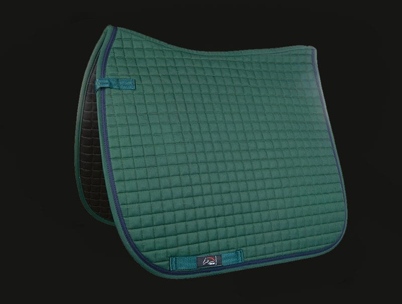 Over 20 Exquisite styles of British Racing Green Saddle Pads