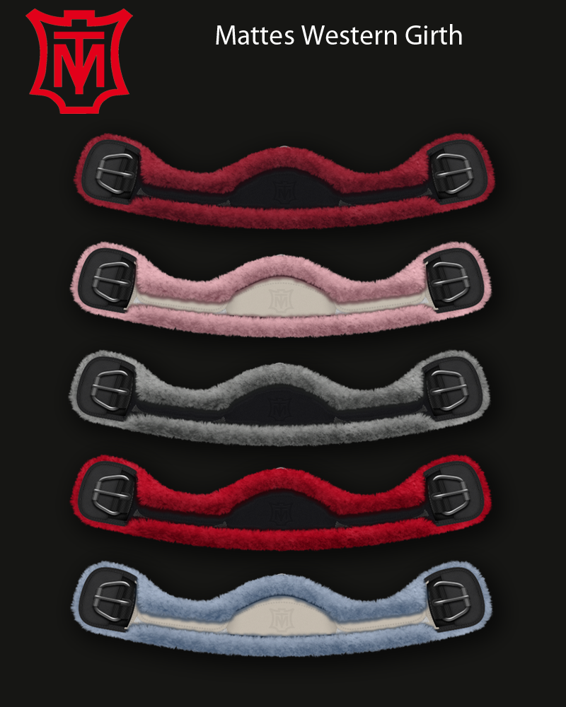 Mattes Bespoke Western Cinches | Pink Equine