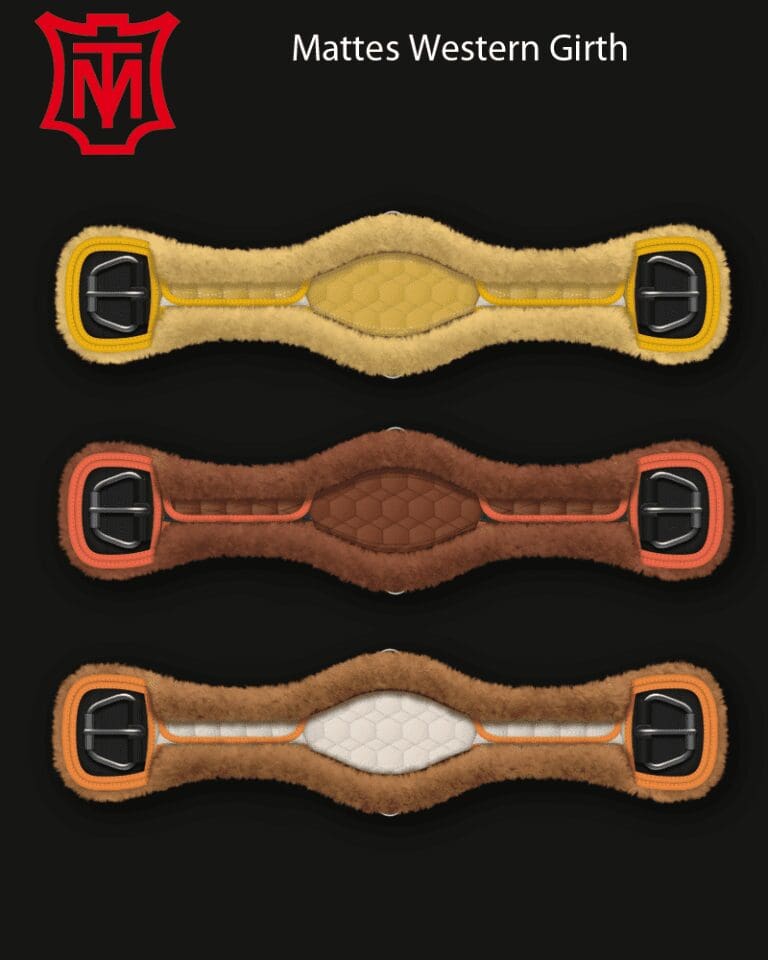 Mattes Anatomical Western Cinch | Designed for your horse