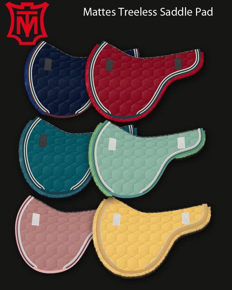 Mattes saddle pads for treeless saddles | Pink Equine