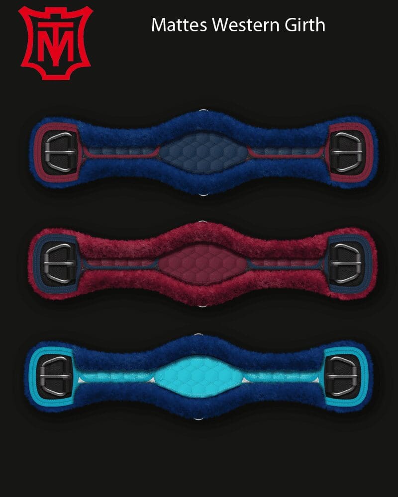 Mattes Anatomical Western Cinch | Designed for your horse
