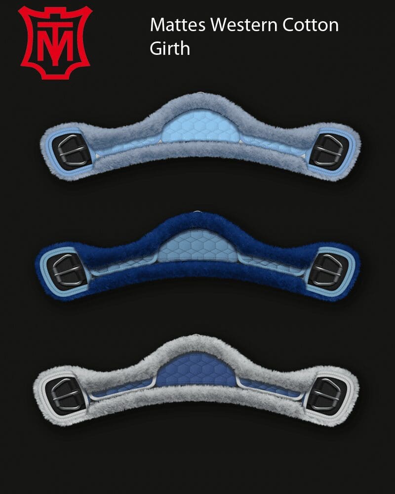 Mattes Athletico Western Fleece Girths | Design yours now