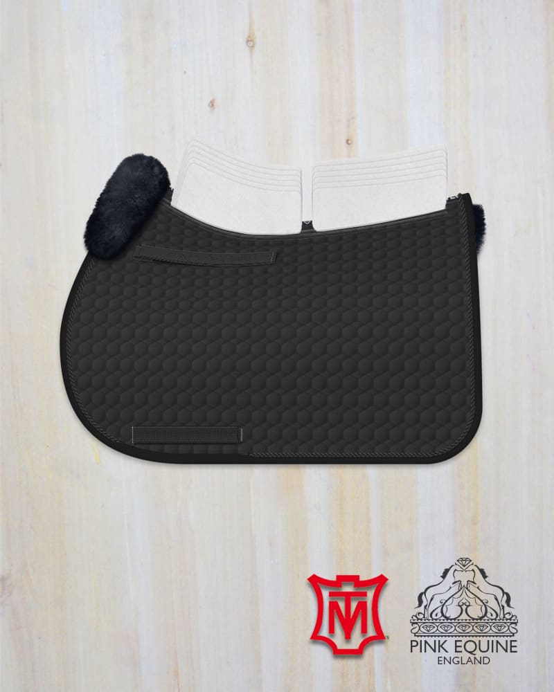Mattes Cotton Saddle pad with shims in stock now