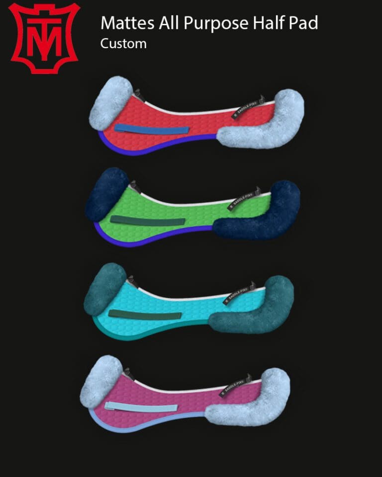 Mattes English Saddle Pads | Pink Equine