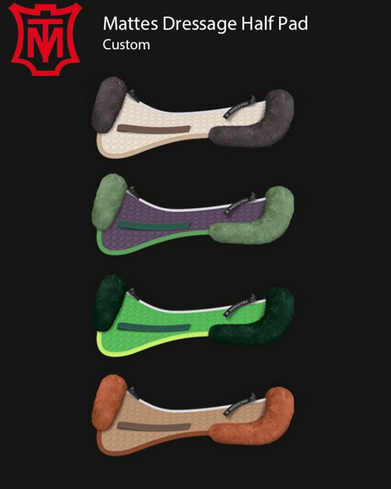 Mattes English Saddle Pads | Pink Equine