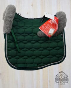 Mattes Eurofit Dressage shaped racing green Saddle Pad
