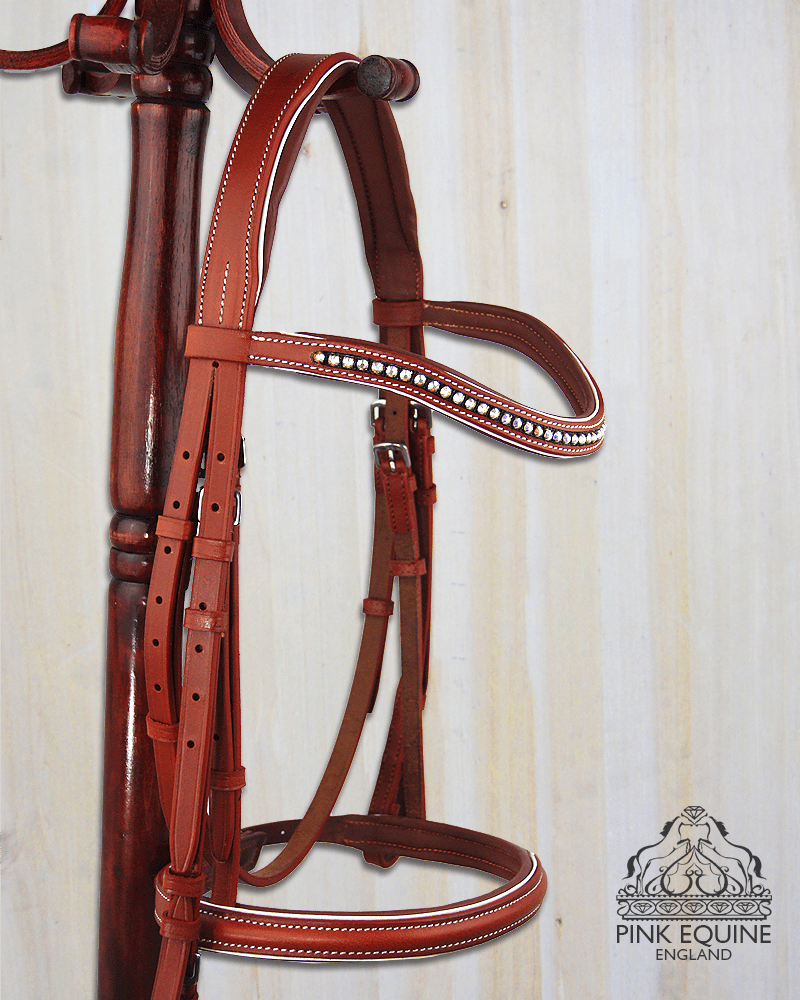 Why is the Pink Equine Sport Custom Wave Bridle unique?
