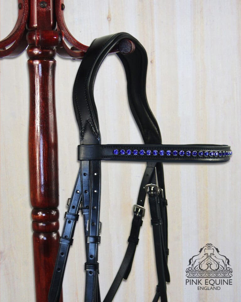 The Tyffany Straight Comfort Bridle from Pink Equine