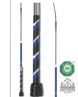 The Fleck Crystal Dressage Whip with Rinestone handle