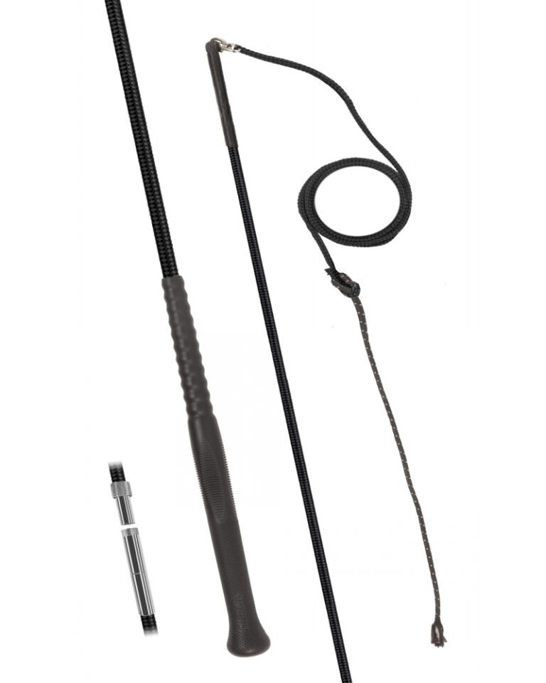 The Custom made range of Fleck Whips | Pink Equine