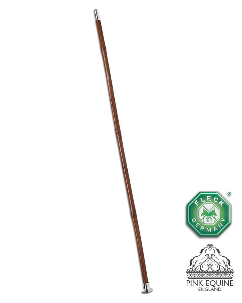 The Fleck Tonkin Bamboo Show Cane with Mushroom Nickel Cap