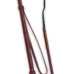 Fleck Braided Leather Riding Crop made from genuine Leather.