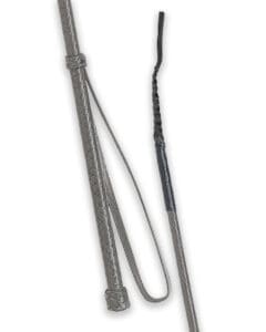 Fleck Braided Leather Riding Crop made from genuine Leather.