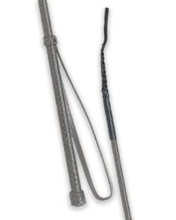 Fleck Braided Leather Riding Crop made from genuine Leather.