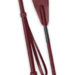 Fleck Leather Riding Crop | Pink Equine