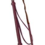 Fleck Black Leather Riding Crop made from genuine Leather.