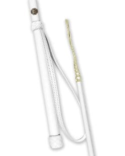 Fleck Black Leather Riding Crop made from genuine Leather.