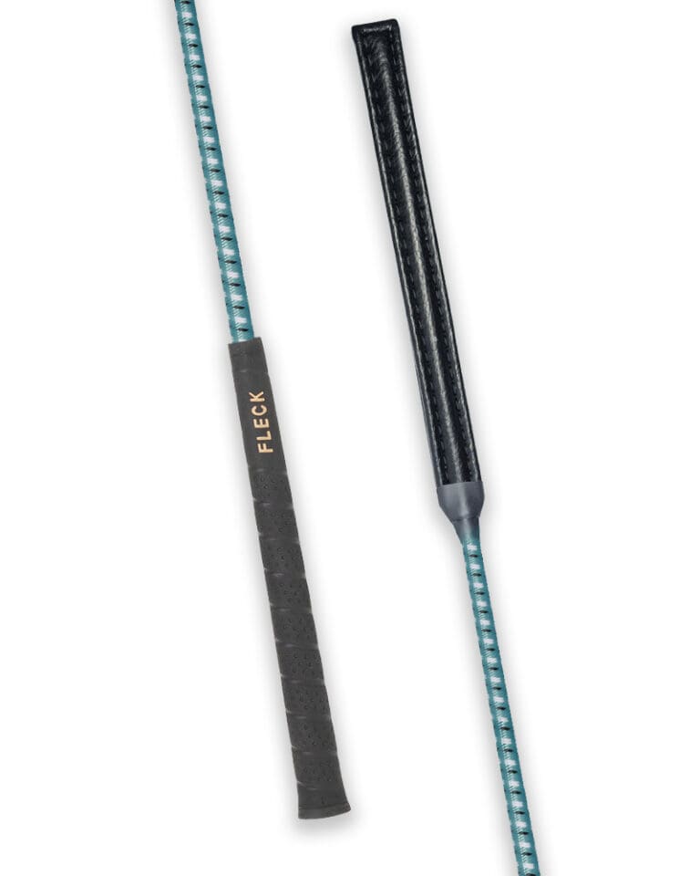 Fleck showjumping whip with cushion flap