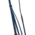 Fleck Spiral Leather Crop Whip Leather Shaft and Handle