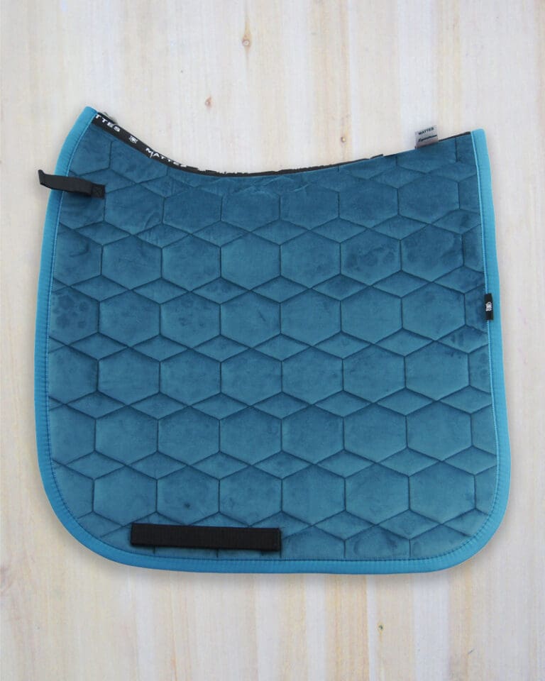 Mattes Moon Blue Saddle Pad Dressage Medium in stock now.