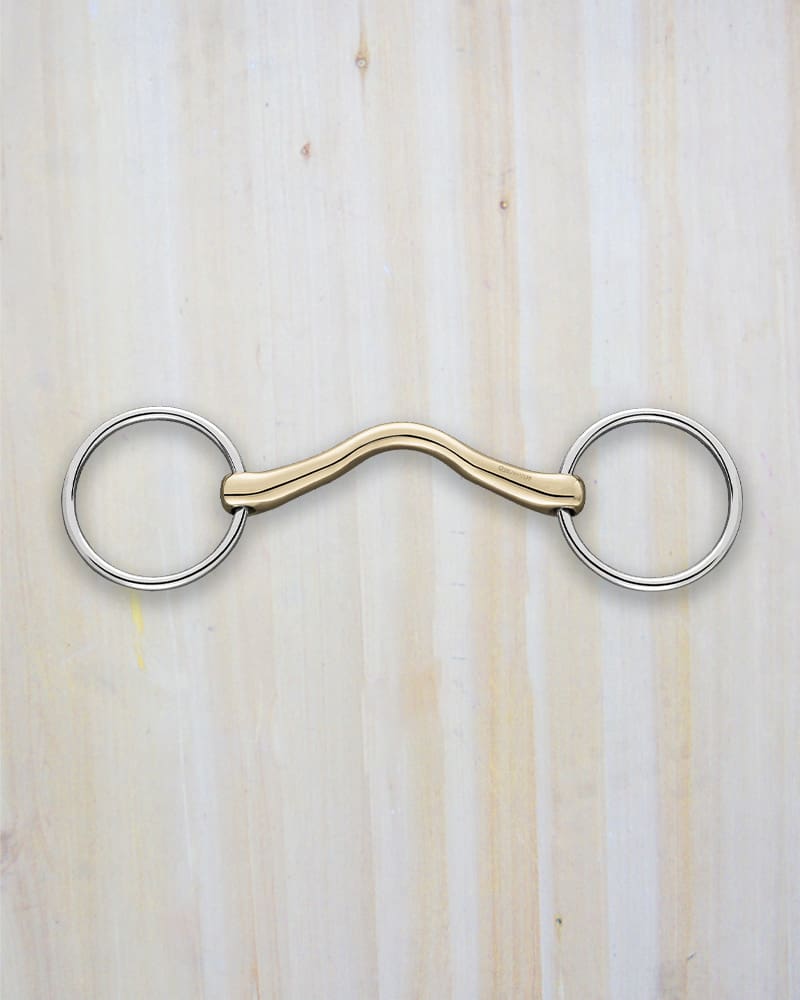 Sprenger CM Mullen Mouth Snaffle Bit with Port | Pink Equine