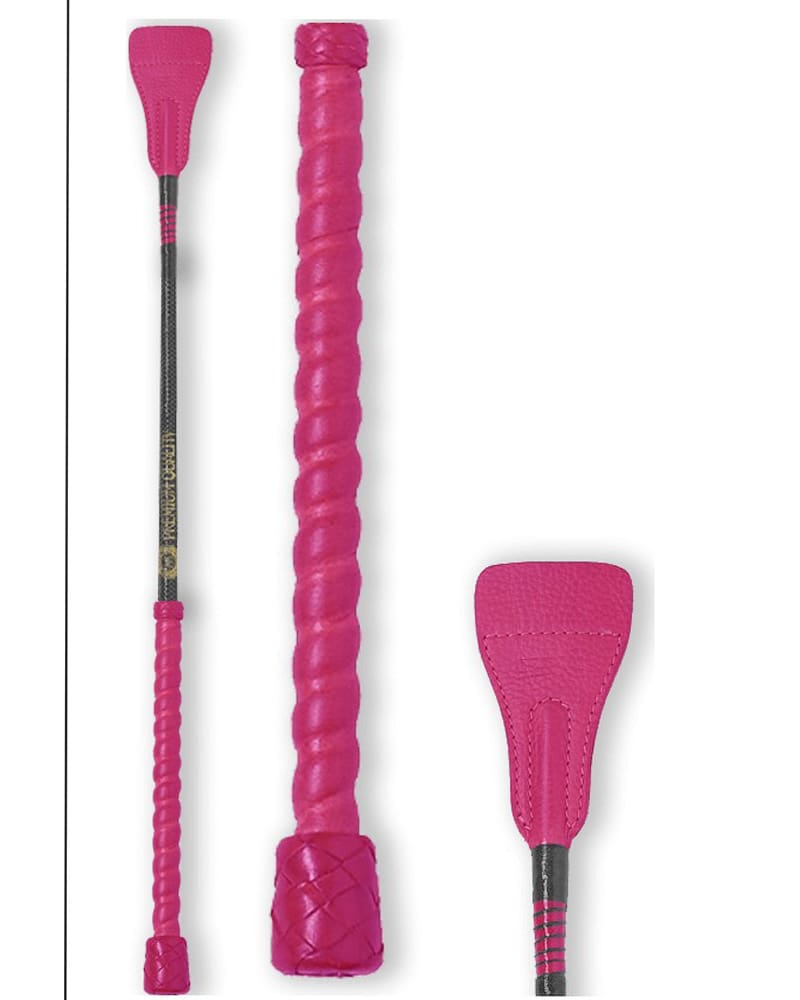 Fleck Horse Jumping Whip | Pink Equine