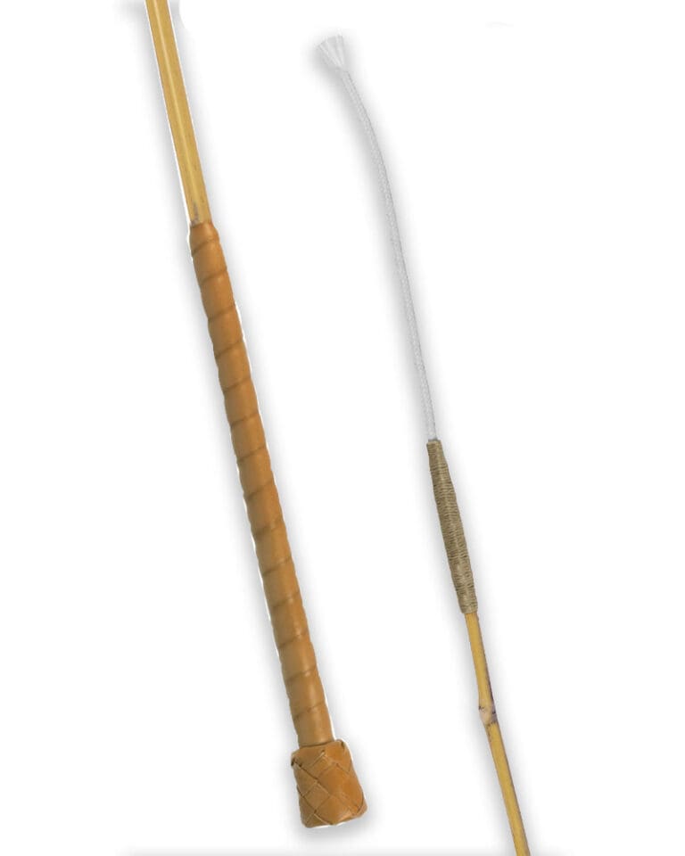 The advantages of using bamboo whips for horses.