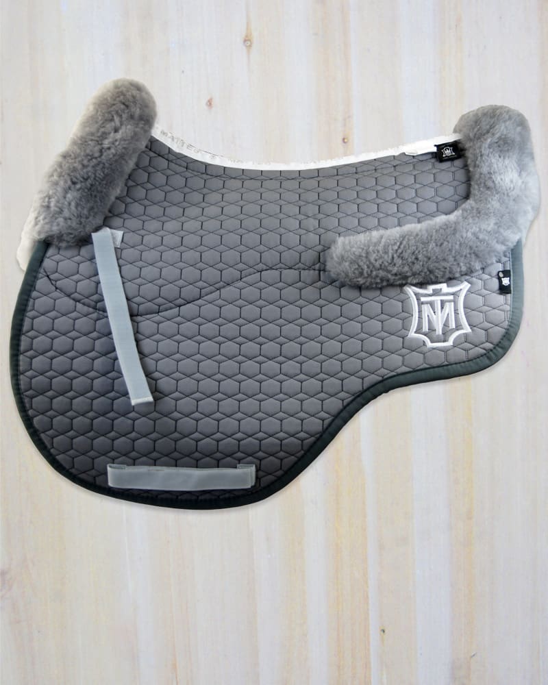Mattes All Purpose Saddle Pad in Grey with Front Rear and EWWA ...