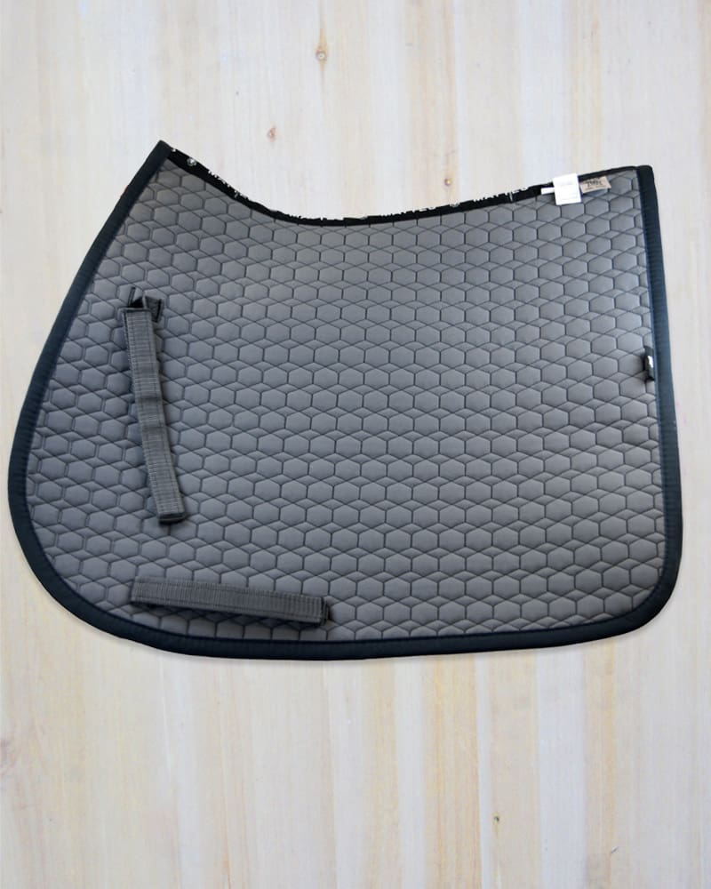 Mattes Grey Saddle Pad - All Purpose - Medium size in stock now